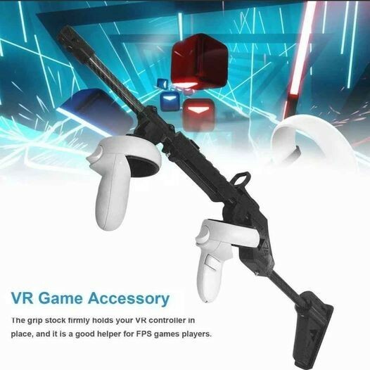 Gunstock for Oculus Quest 2 - Brand New with Strong Magnets & Fast ...
