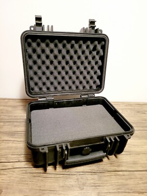 Explorer 3317 Polypropylene Waterproof Hard Case + Foam BLACK 15x11x8 ...