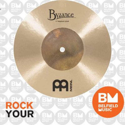 Meinl B10POS Byzance Traditional 10inch Polyphonic Splash Cymbal ...