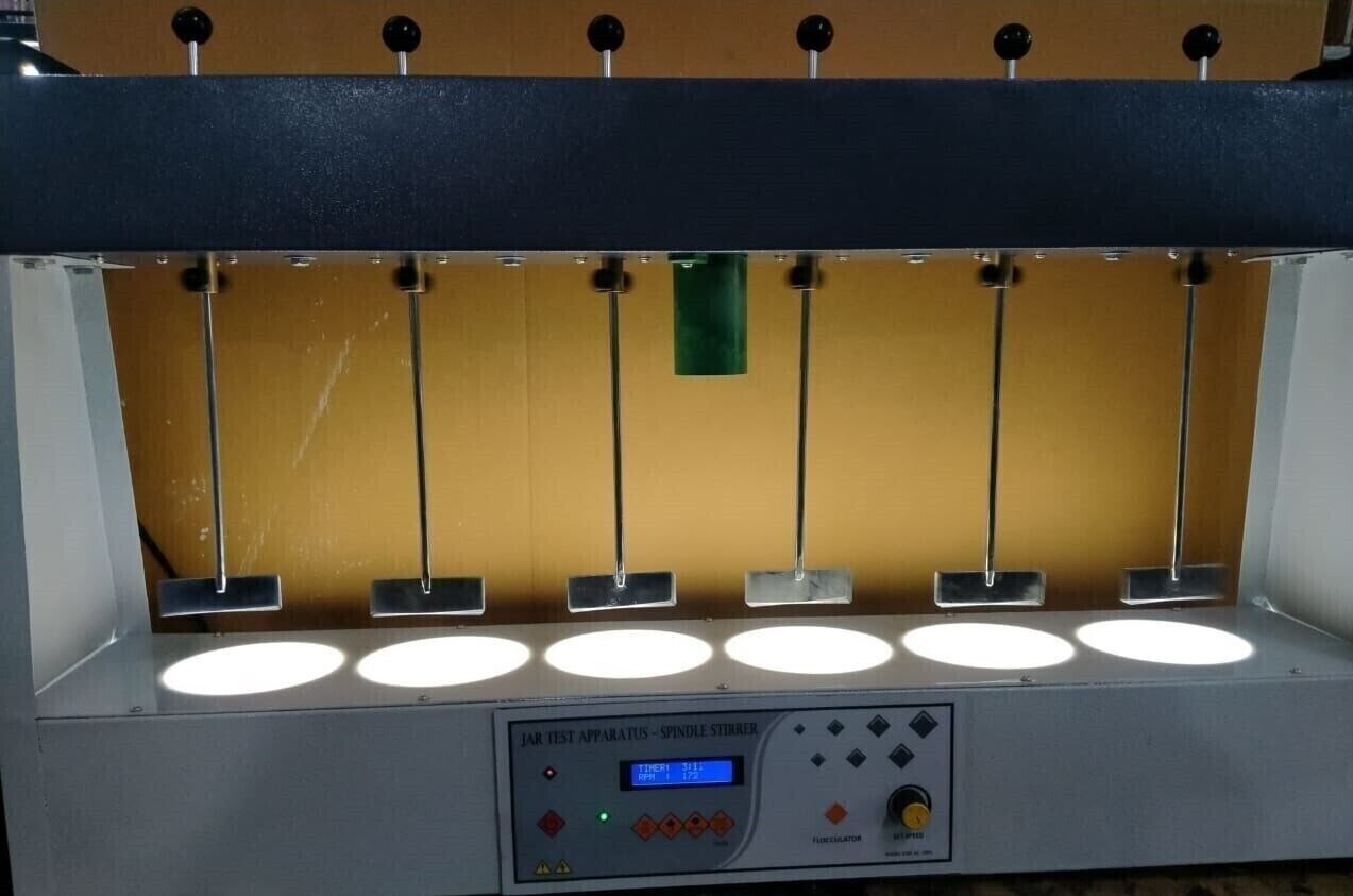 Flocculation Jar Test Apparatus 6 Spindle Medical & Lab Equipment Free ...