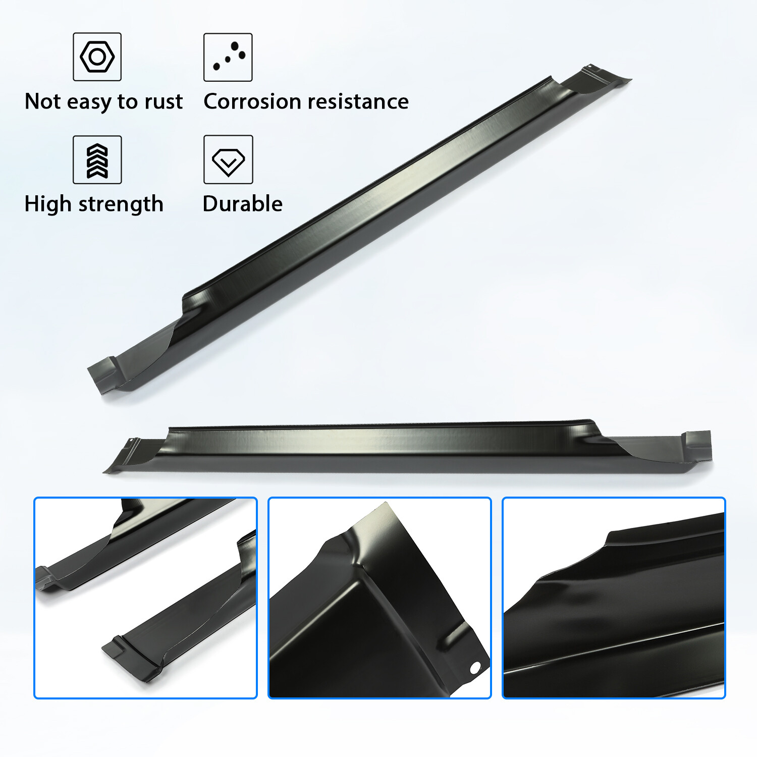 Rocker Panels For 1988-1998 Chevy GMC Pickup C/K 15 25 35 00 2 DOOR ...
