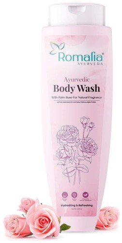 Romalia Ayurveda® Natural Bodywash Rose Géranium Aloe Vera Ananas ...