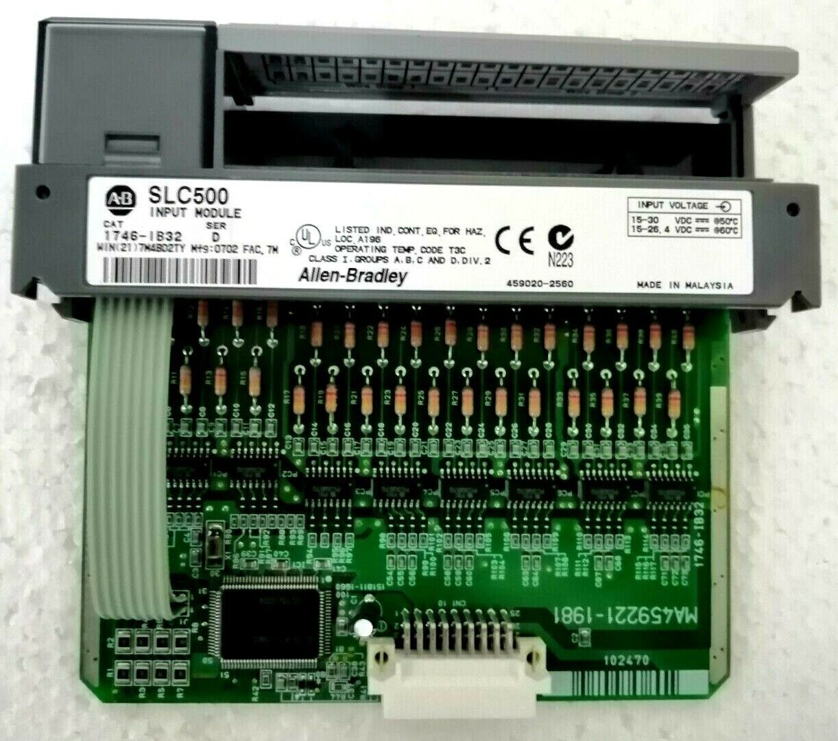 MODULE D'ENTRÉE Allen Bradley 1746-IB32 / D SLC500 | eBay