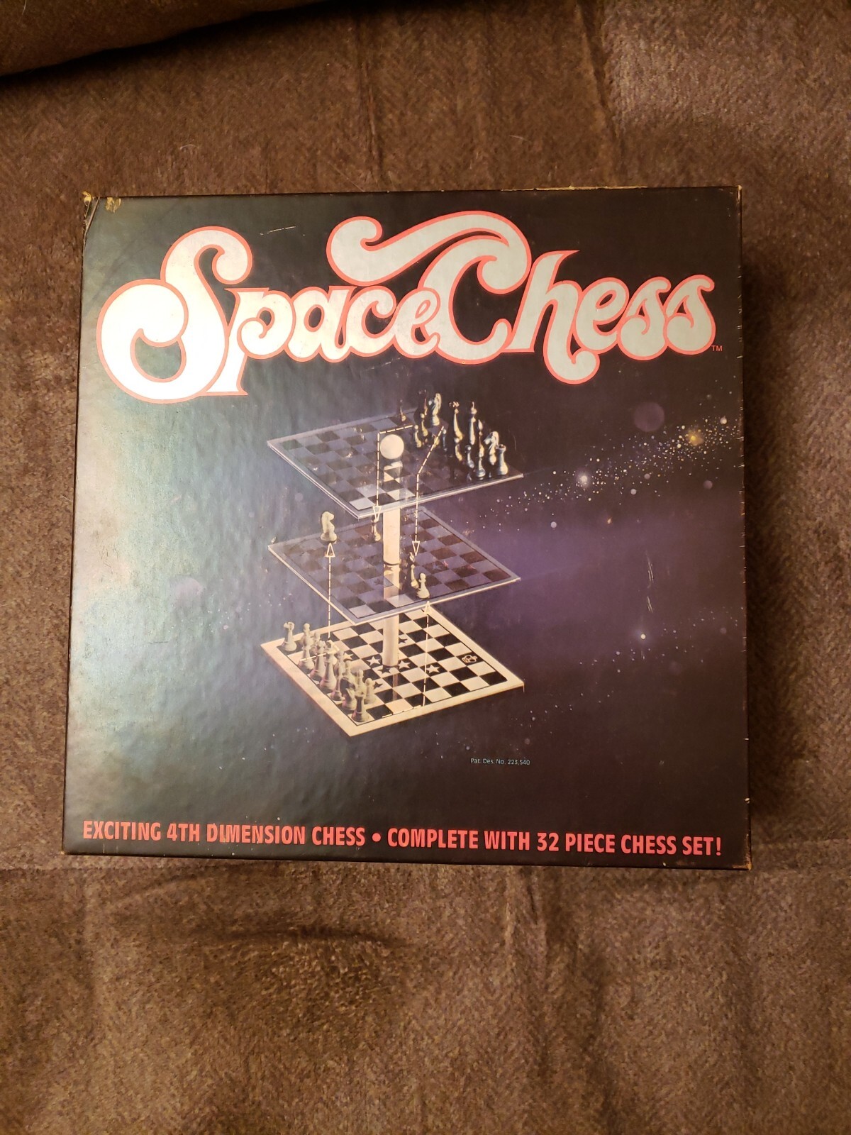 Chessex Space Chess Board Game 4th Dimension Chess - missing 1 black ...