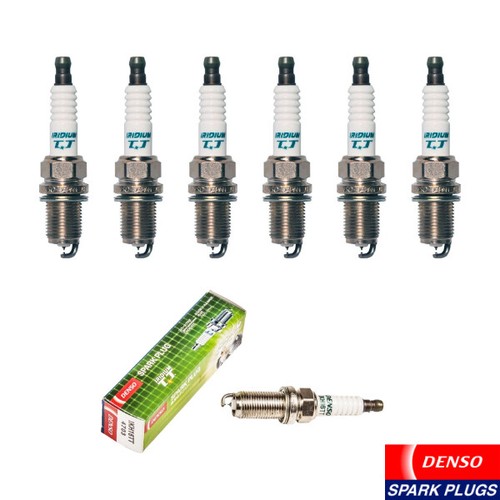 New Set of 6 Denso Iridium TT Spark Plug IKH16TT/4703 for Chrysler ...