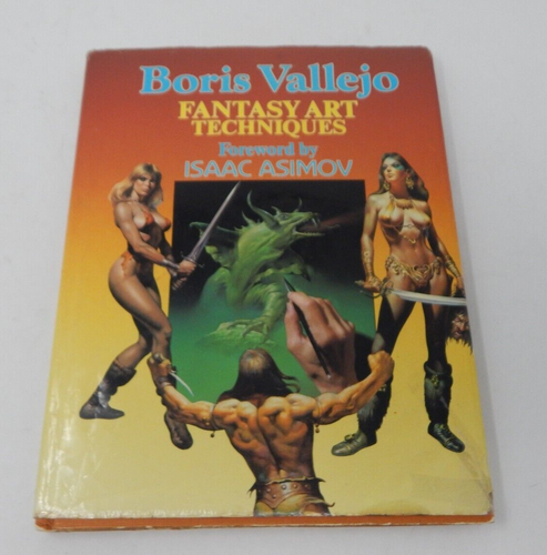 Boris Vallejo Fantasy Art Techniques 1985 Prentice Hall Press Isaac ...