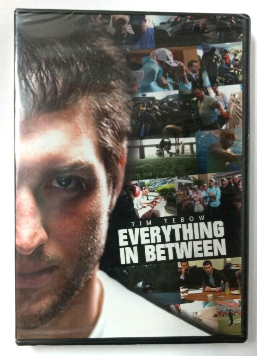 Tim Tebow: Everything in Between (DVD, 2011) NEW SEALED 25192112997 | eBay