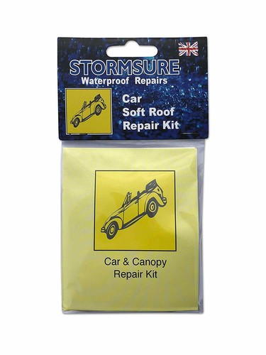 Car Soft Top Roof Convertible Hood Repair Kit Includes Patches & Glue ...