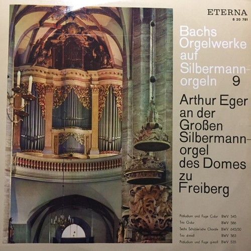 Johann Sebastian Bach - Arthur Eger - Arthur (Vinyl LP - 1968 - GDR ...