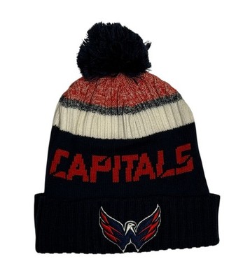 Washington Capitals NHL Fanatics Cuffed Pom Knit Beanie Winter Hat | eBay