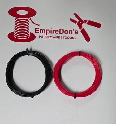 20 AWG Mil-Spec Wire Teflon (PTFE) Stranded Silver Plated, Wire Kit 25 ...