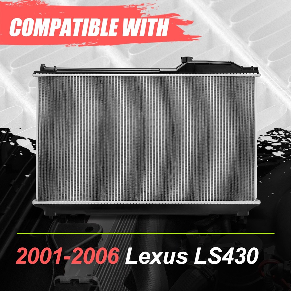OE Style Aluminum Core Cooling Radiator Assembly for Lexus RX300 01-06 ...