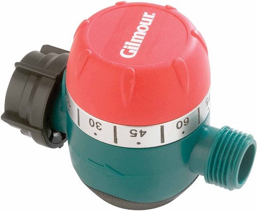 GILMOUR Single Outlet Mechanical Water Timer Auto Shut-off NEW & SEALED ...