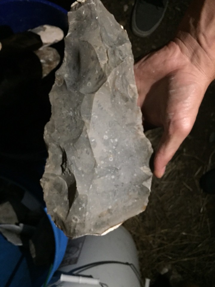Heat treated Texas Chert Spalled medium flat 15+ Lbs $120 | eBay