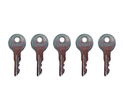 5pc Knapheide 30830640 CH501 Replacement Key for Service Body/Toolbox ...
