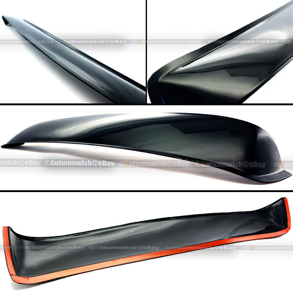Fit 07-11 Toyota Camry Rear Window Roof Sun Rain Shade Vent Visor ...