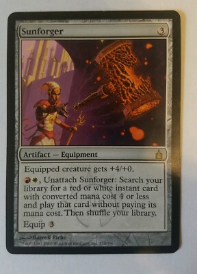 1x MTG Sunforger modern masters or Ravnica - LP/NM x1 | eBay