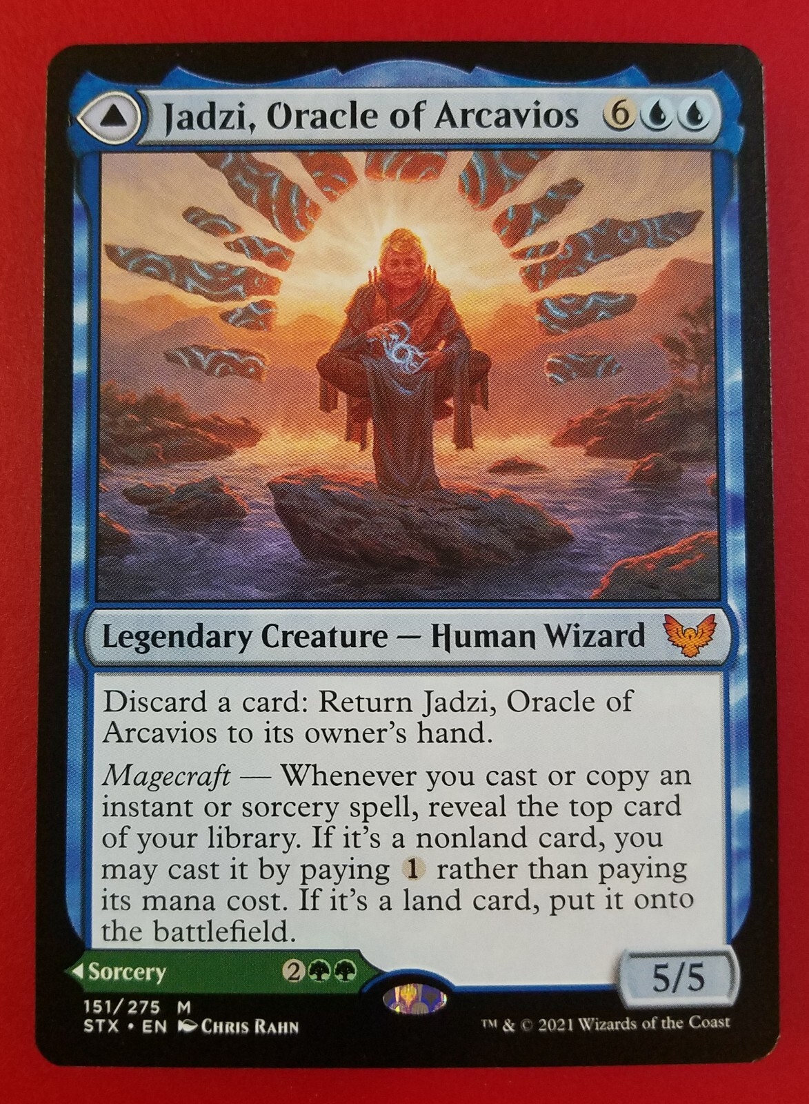 1x Jadzi, Oracle of Arcavios | Strixhaven School of Mages | MTG Magic ...