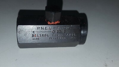 Deltrol Fluid Products PNEU-TROL C-20-S Flow Control Valve | eBay