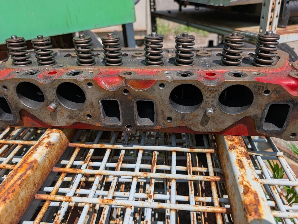 Volvo P1800 1800 E ES 142 144 145 B20 Fuel Injected Cylinder Head | eBay