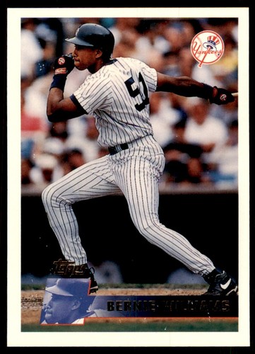 1996 Topps Bernie Williams Baseball Cards #68 | eBay