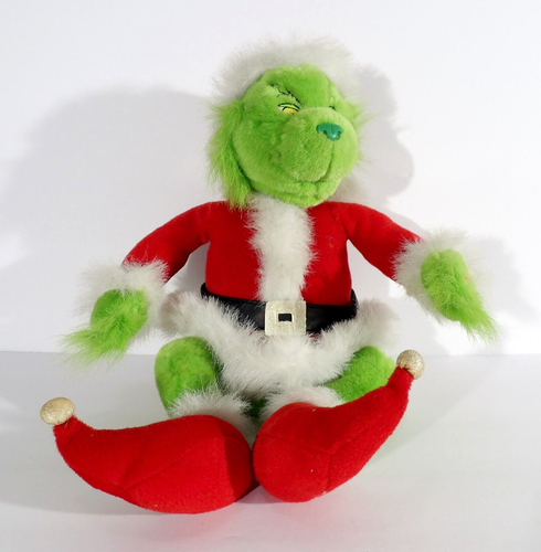 Dr Seuss You're A Mean One Mr. Grinch Singing Moving Animated Plush ...