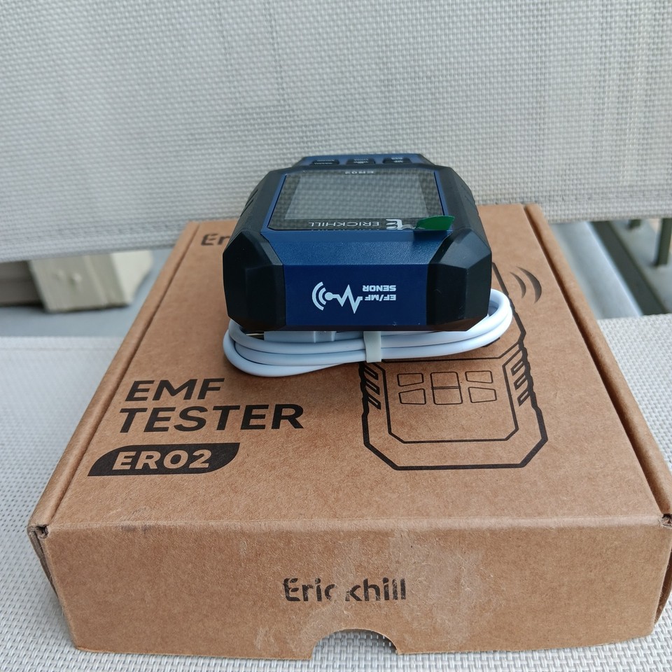 ERICKHILL ER02 EMF Meter Electromagnetic Field Radiation EF RF MF Detector Tool | eBay