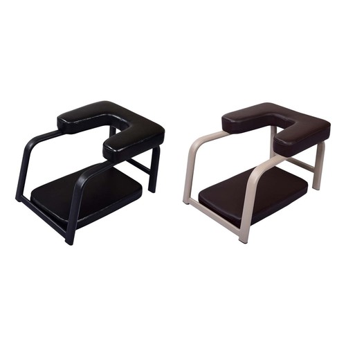 Yoga Headstand Bench Portable Strong Steel Frame PU Pads Upside Down ...