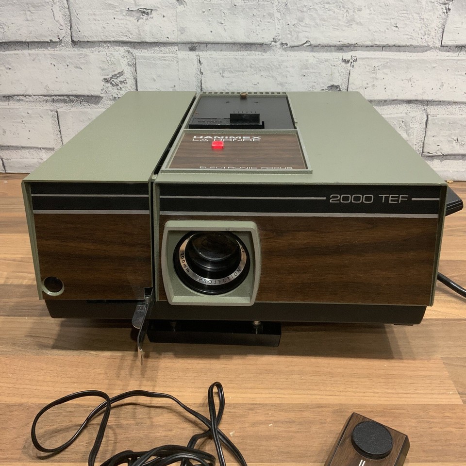 Hanimex La Ronde 2000 TEF 35mm Colour Slide Projector (Boxed) | eBay UK
