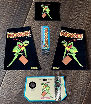 Pre-cut Decals for Vintage Coleco Tabletop Mini- Arcade - Frogger | eBay