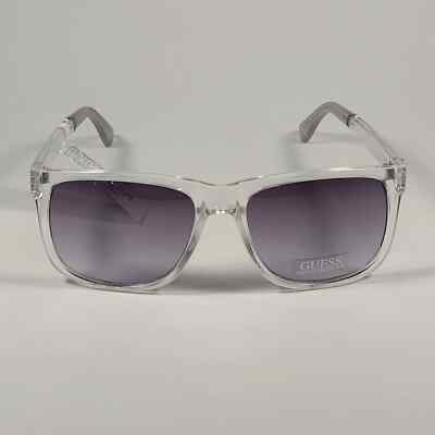 Guess GF0234 26C Clear Square Plastic Sunglasses Frame 52-21-140 GU | eBay