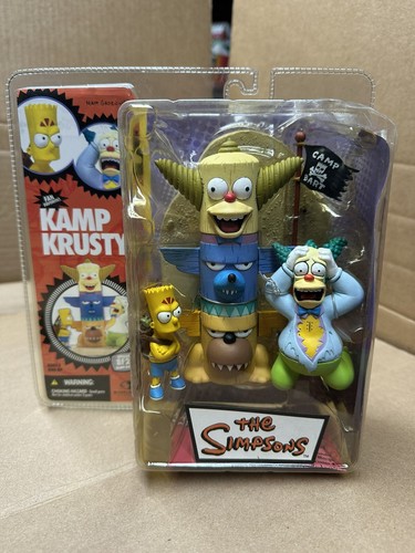 McFarlane Toys 2007 The Simpsons Kamp Krusty Camp Bart Action Figures ...