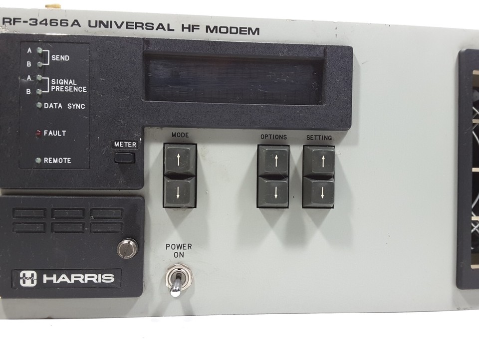 HARRIS RF-3466A UNIVERSAL HF MODEM MILITARY GRADE HAM RADIO | eBay