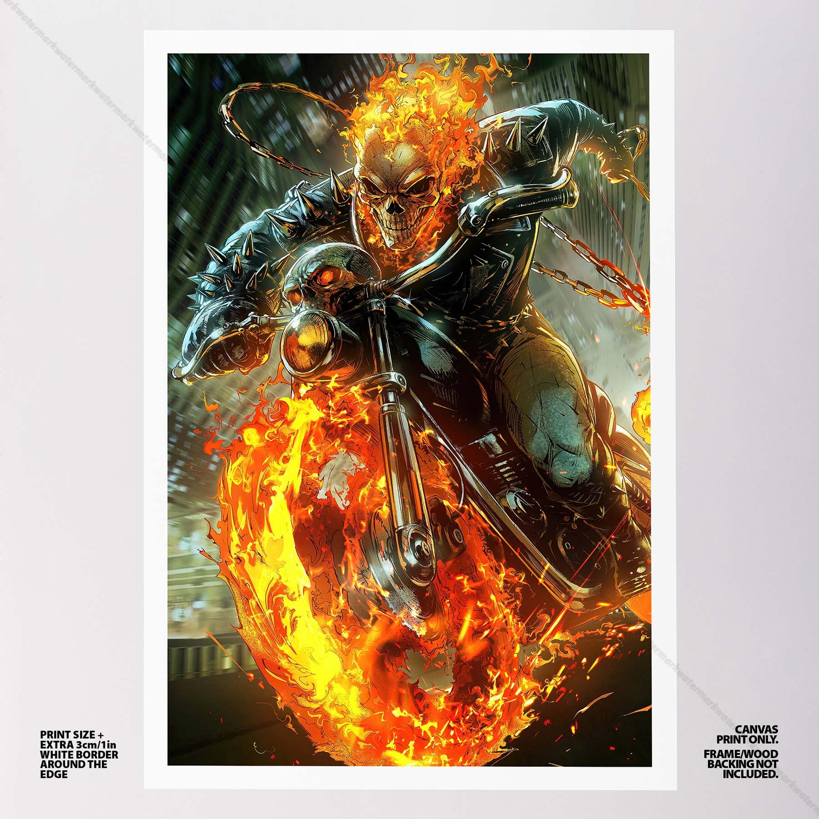 Ghost Rider Comic Poster