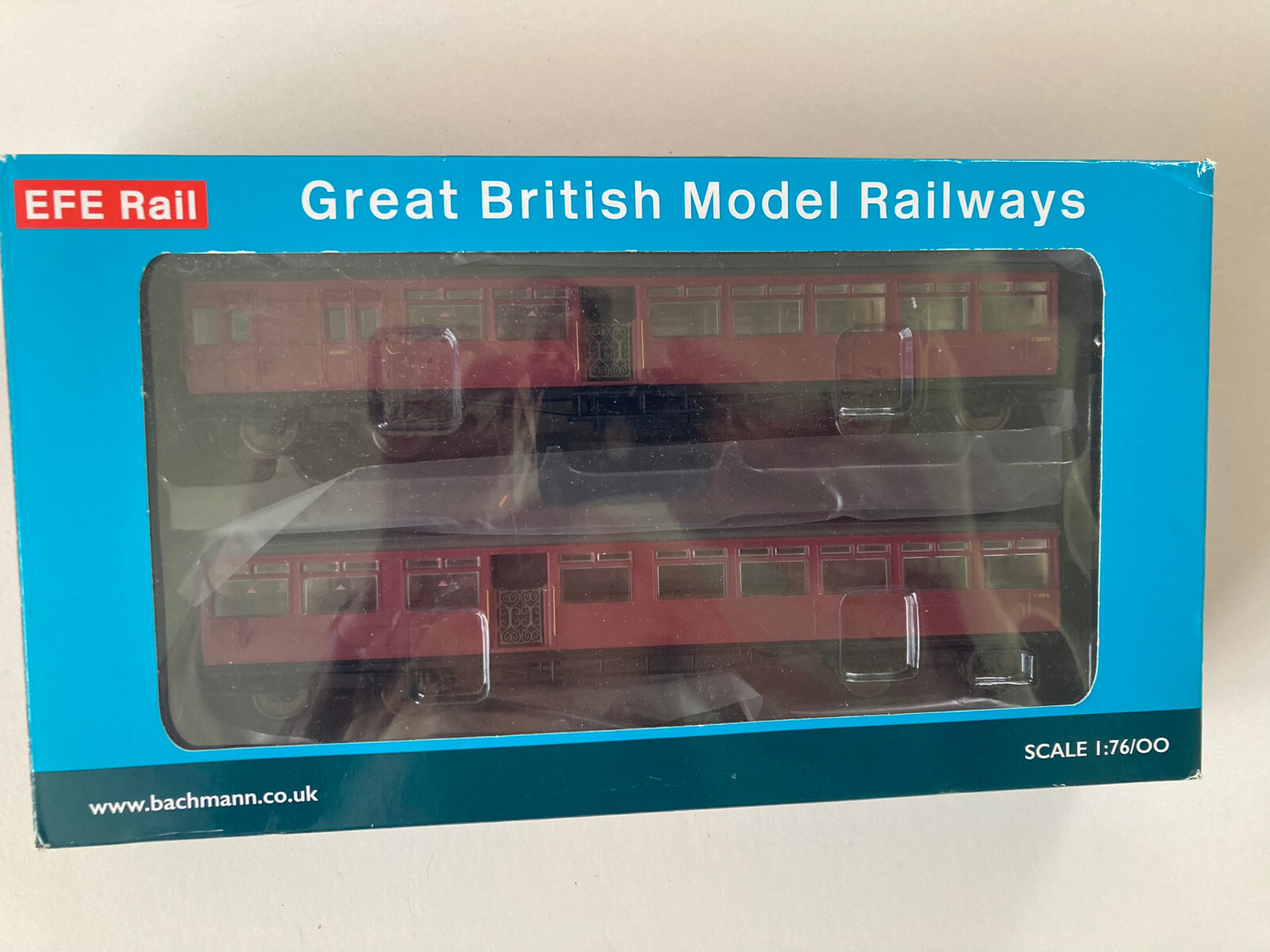 EFE Rail E86001 LSWR 'Gate Stock' 2-Coach Set BR Crimson :: Railway ...