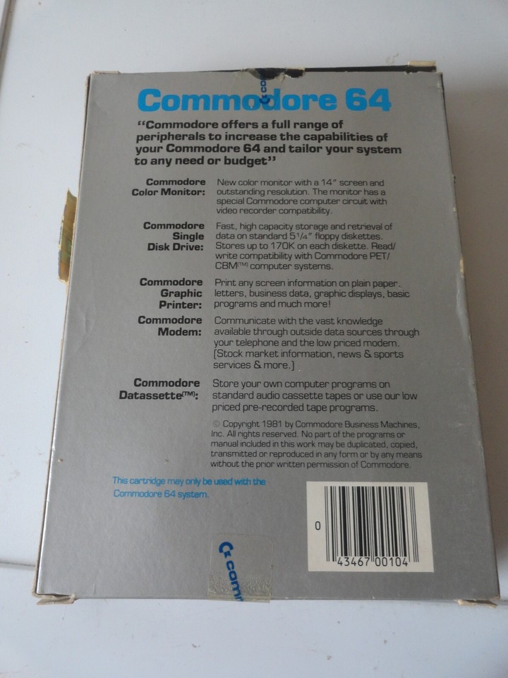 commodore 64 cartridge | eBay UK