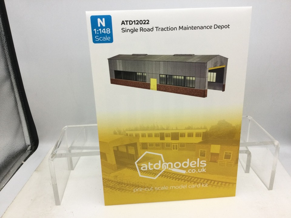 ATD Models ATD12022 N Gauge Single Road Traction Maintenance Deport ...