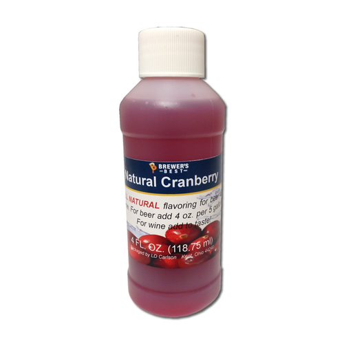 BREWERS BEST NATURAL CRANBERRY FLAVORING EXTRACT 4 OZ for Beer & Wine ...