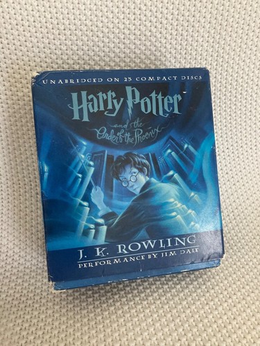 Harry Potter and the Order of the Phoenix audiobook w / Jim Dale on 23 ...