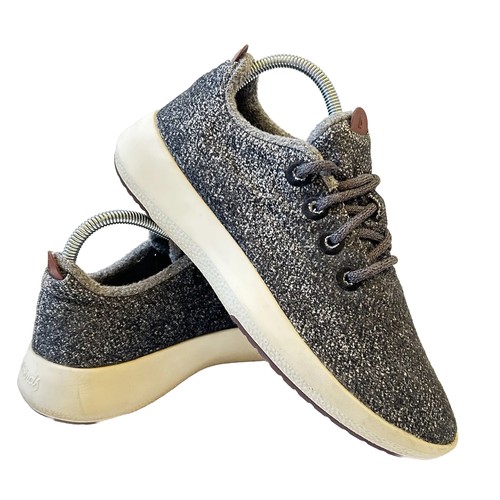 Allbirds Mizzle The Wool Runner Running Shoes Gray Sneakers Women's US ...