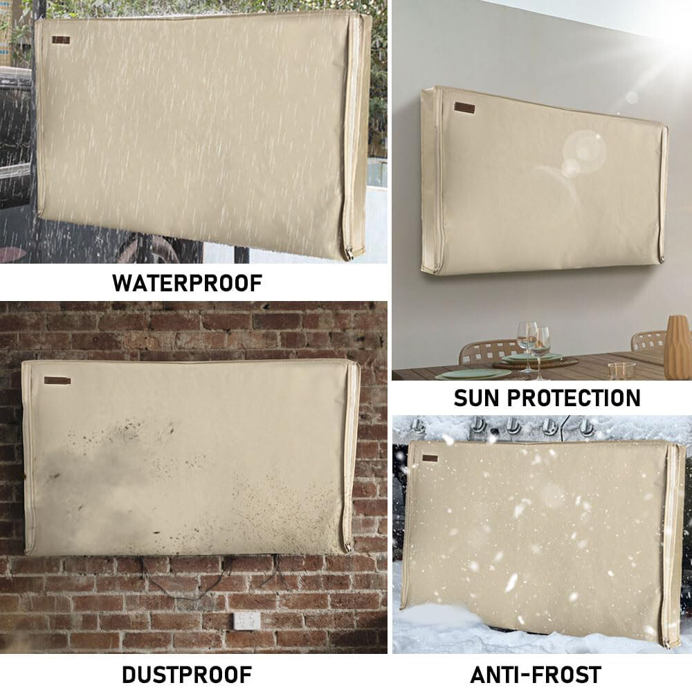 Outdoor TV Cover 600D Weatherproof Television Protector For Flat ...