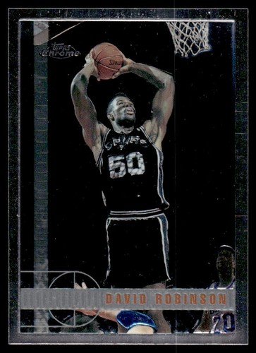 1997-98 Topps #46 David Robinson BASKETBALL San Antonio Spurs | eBay