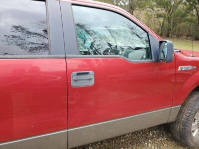 2009 2014 Ford F150 XLT OEM U6 Red Candy Pearl Right Door | eBay