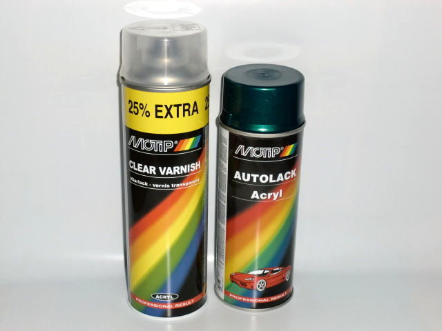 lk Motip 53607 Autolack Spray für VW LC6P DRAGON GREEN 400+500ml ...