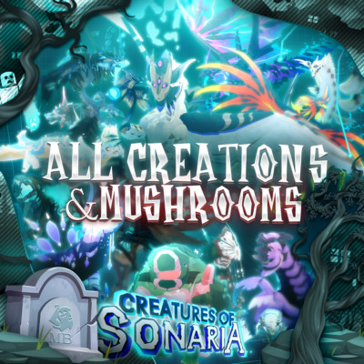 All Creatures and Mushrooms | Creatures Of Sonaria | COS | Roblox ...