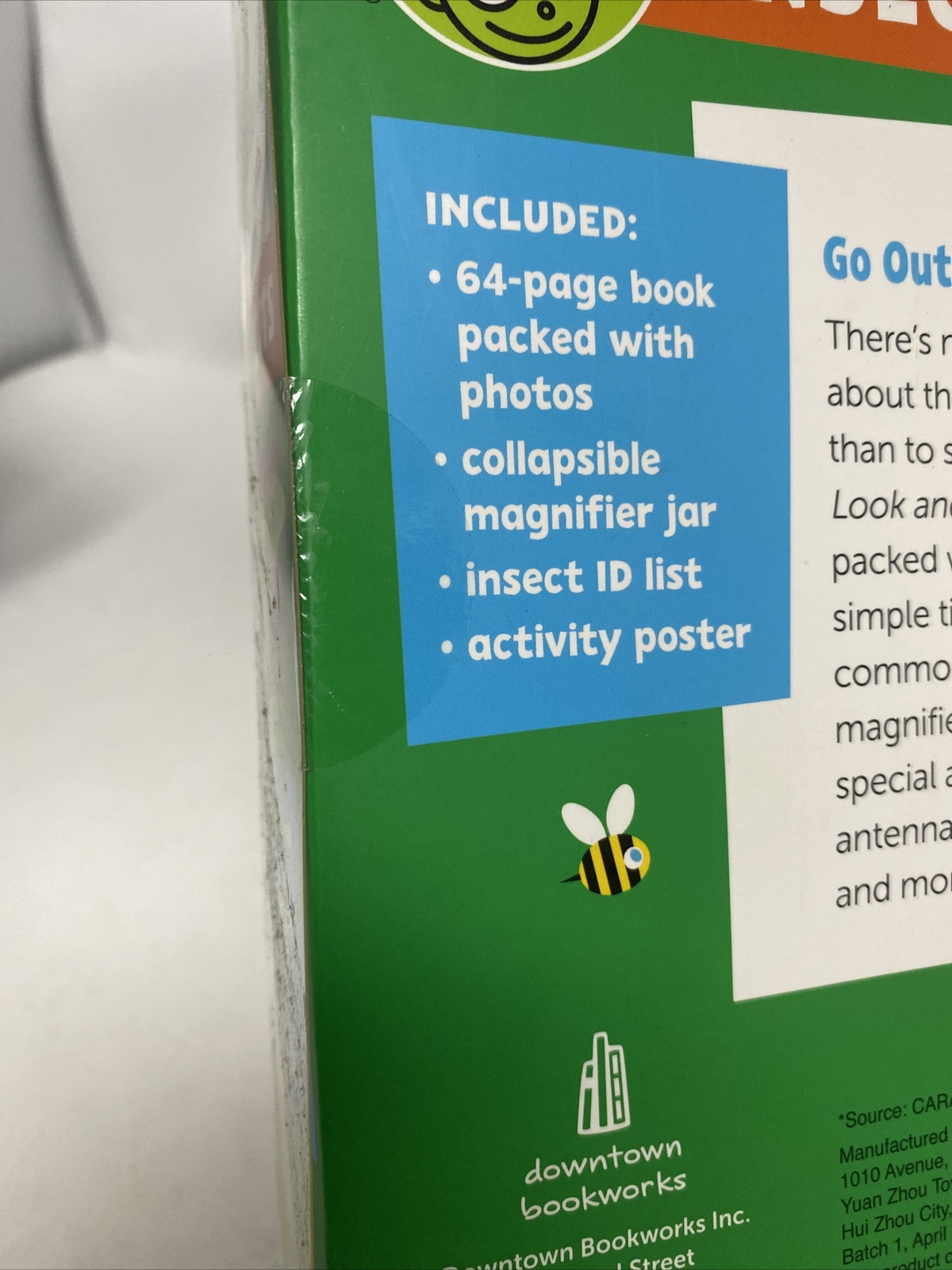 Look and Learn Insects by Sarah Parvis (2016, Novelty Book) for sale ...