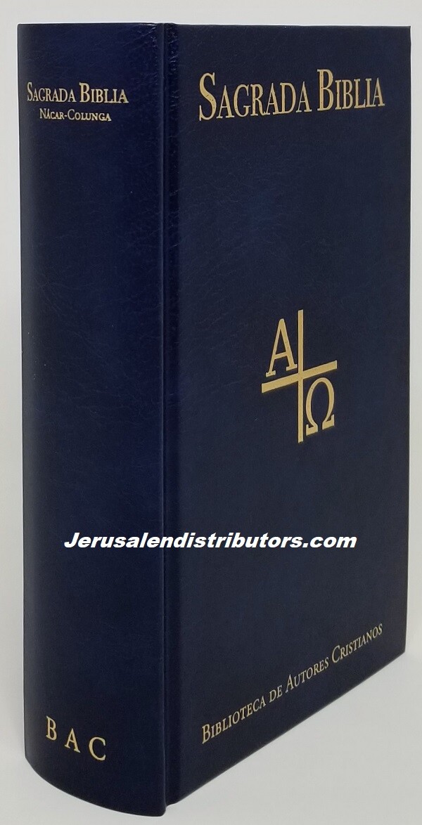 SAGRADA BIBLIA NACAR - COLUNGA NUEVA EDICION 2020 | eBay