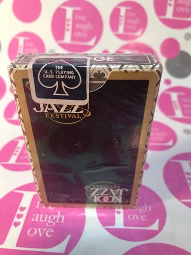 Sealed Deck of KOOL Jazz Festival Playing Cards | eBay