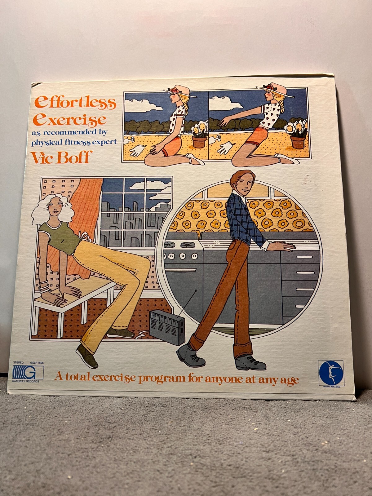 A40 Vic Boff: Effortless Exercise, 1977 Gateway Records GSLP 7606 ...