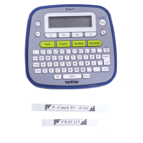 Brother Thermal Label Maker P-Touch PT-D200 Printer for 3.5-12mm TZe ...